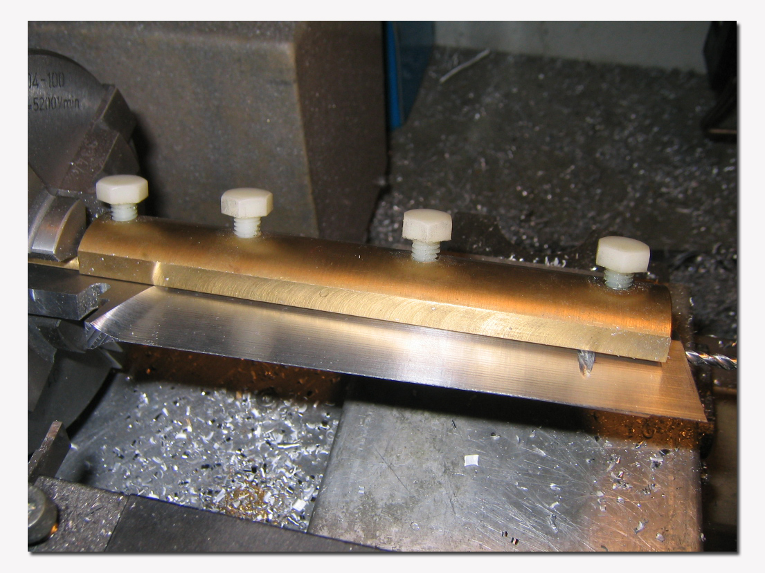 Machining a Rudder Blade